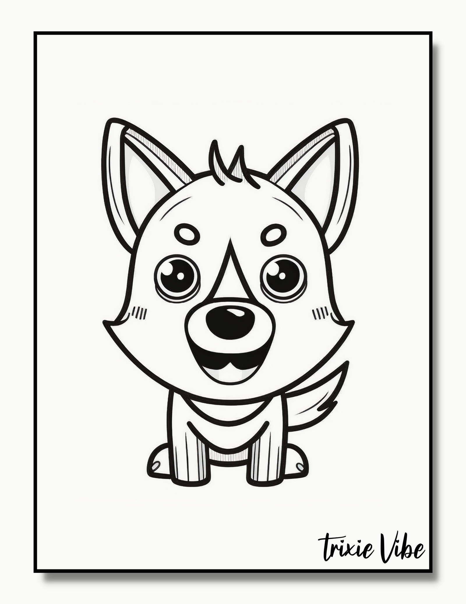 Dingo Coloring Pages